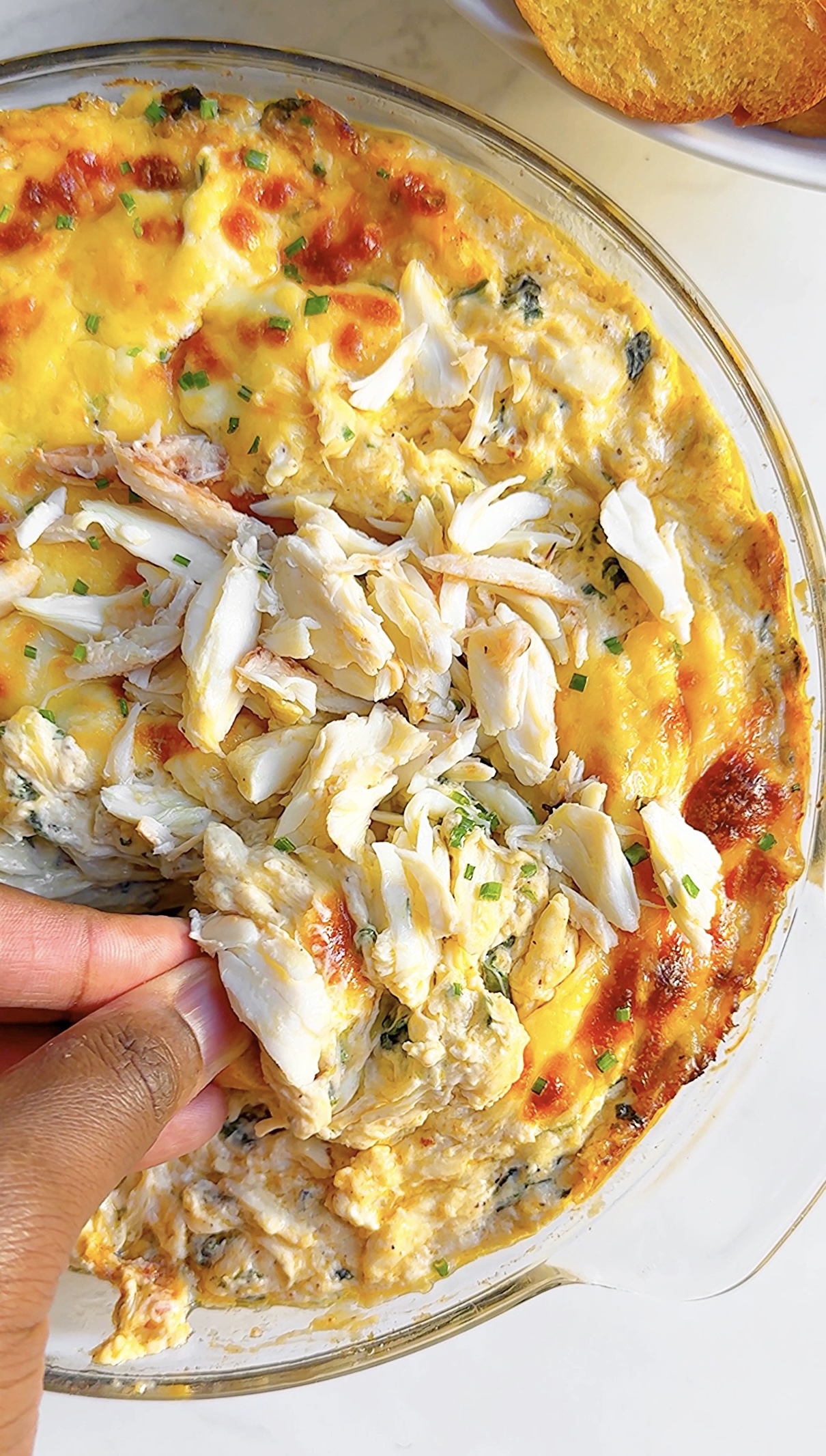 Jumbo Crab Million Dollar Dip | kingcooks